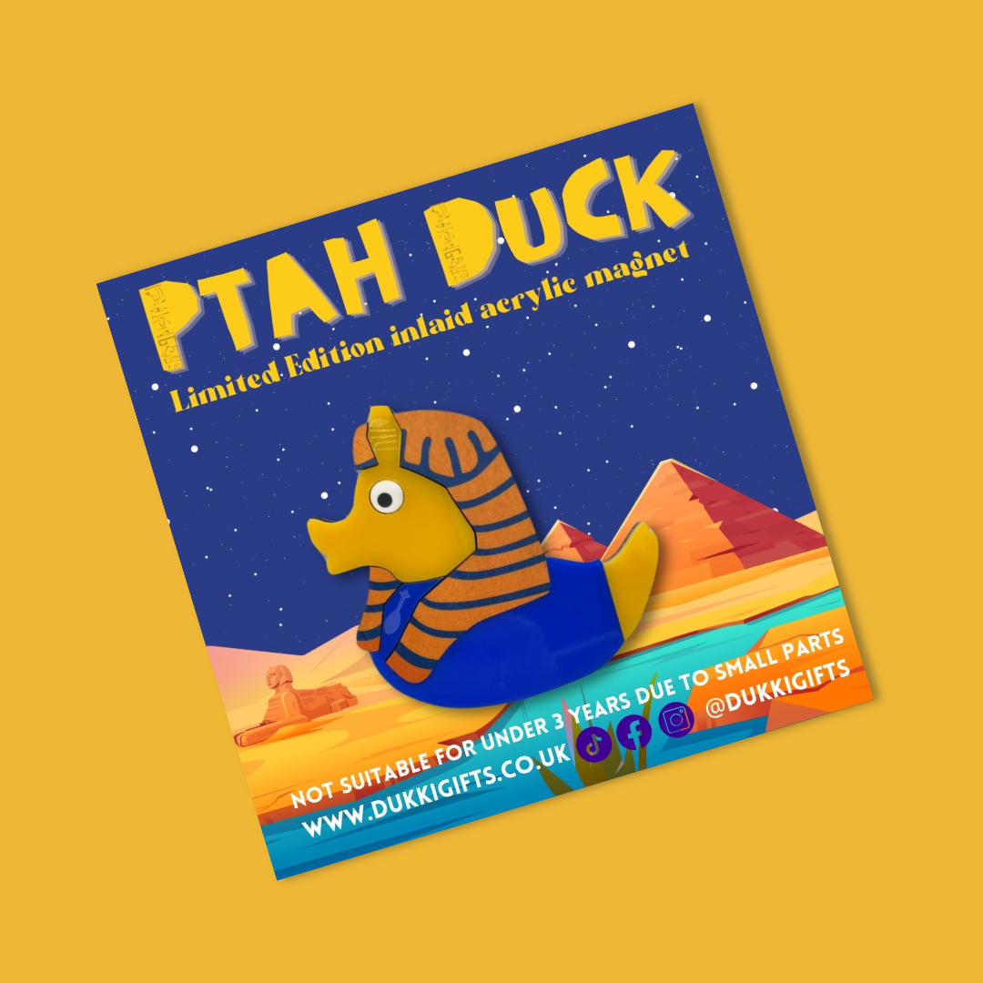 Ptah Duck limited edition Dukki magnet — DUKKI Ltd