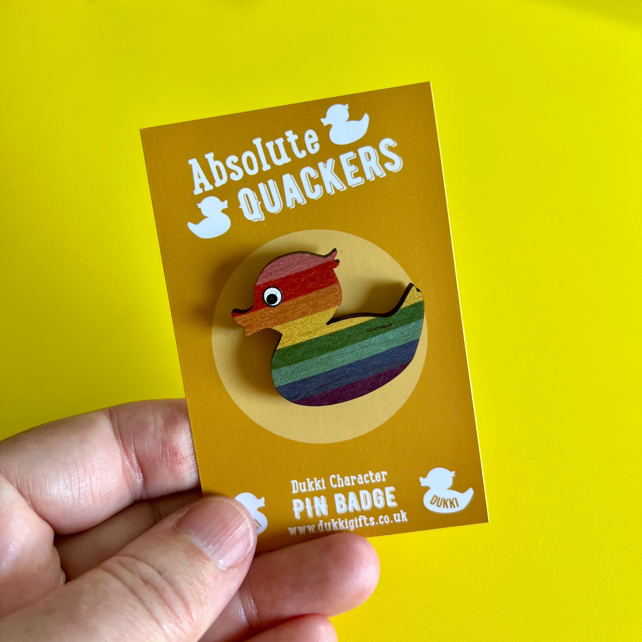 Pride Flag duck Pins — DUKKI Ltd