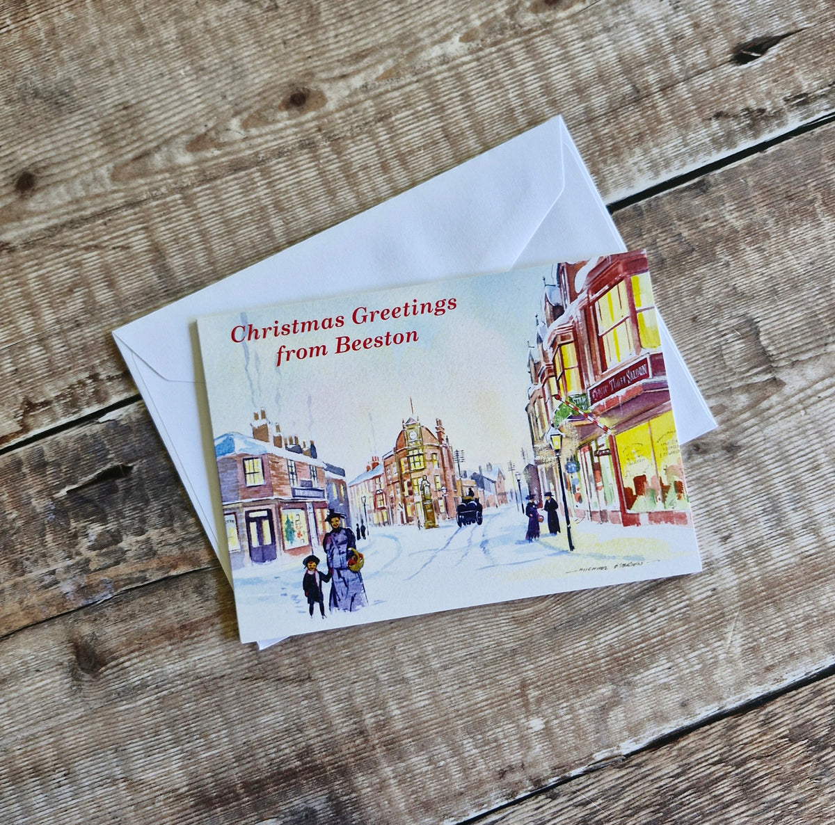 Christmas Greetings from Beeston Christmas Card — DUKKI Ltd