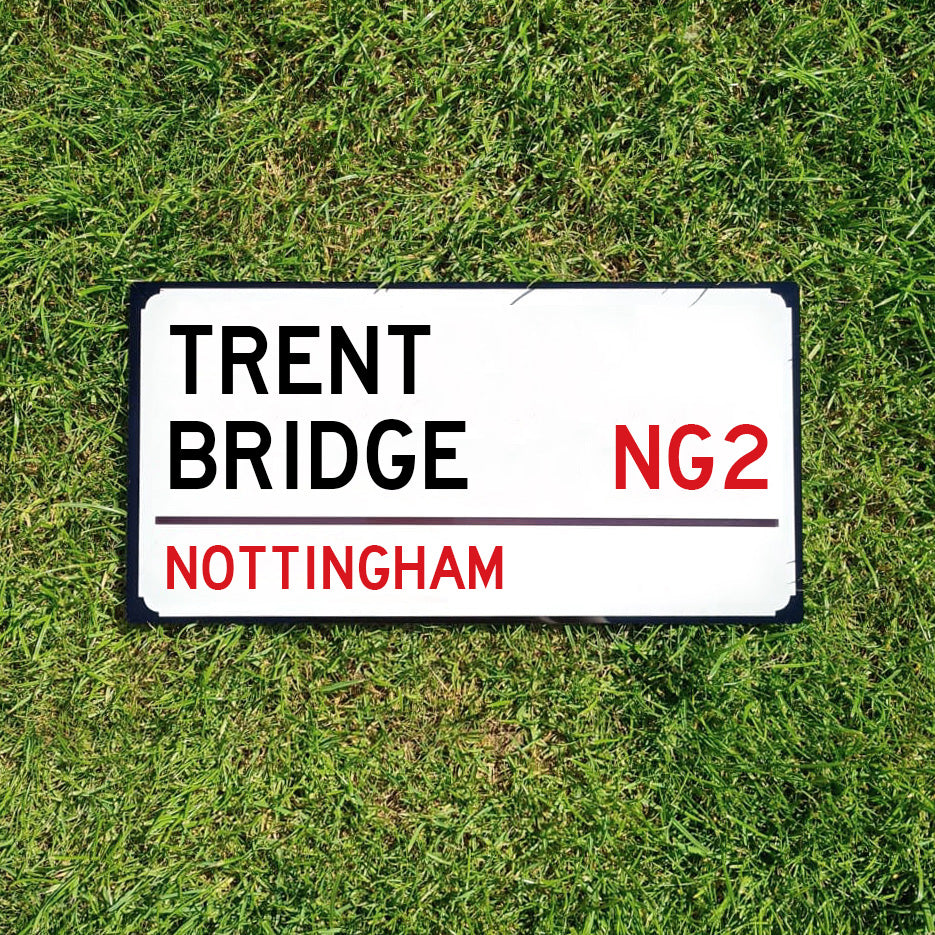 Trent Bridge- Street Sign — DUKKI Ltd