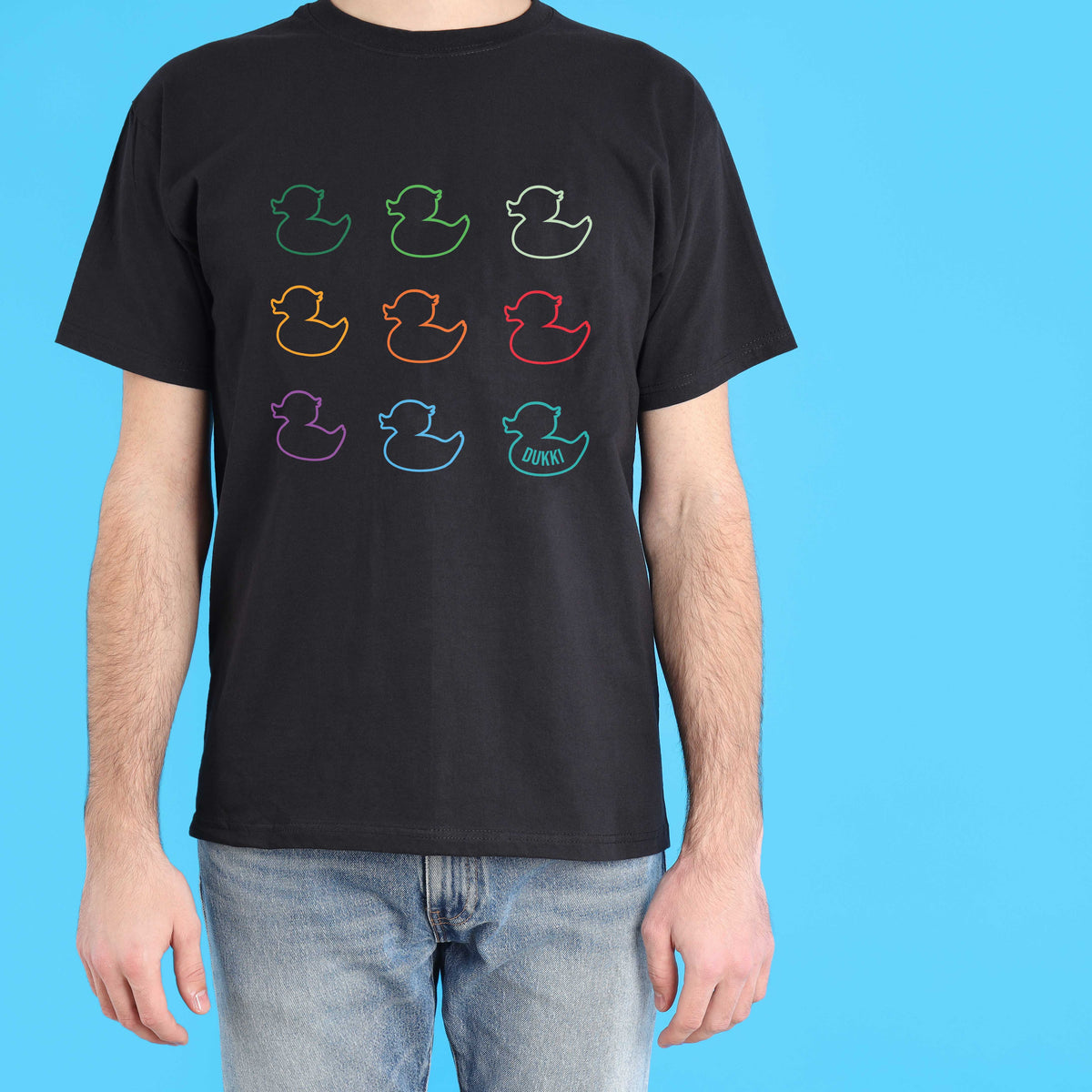 Nine dukki ducks T-shirt — DUKKI Ltd