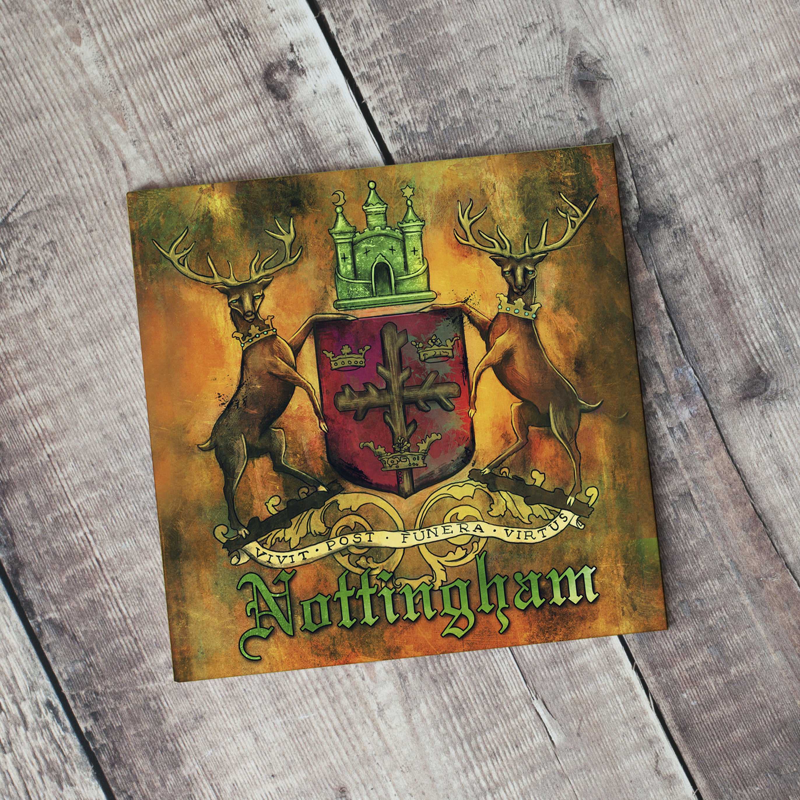 Nottingham Artwork Ceramic Tiles — DUKKI Ltd