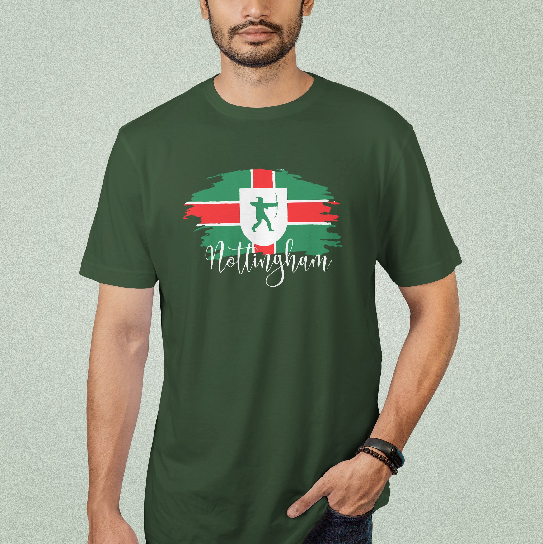 Nottingham Flag T-shirt — DUKKI Ltd